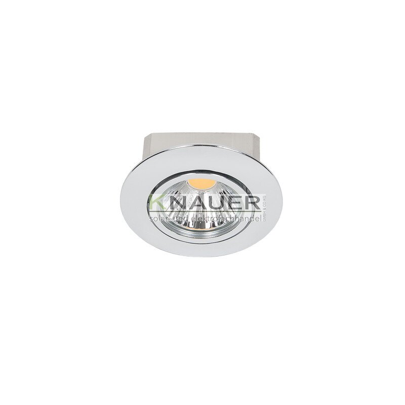 Nobile LED 1856860223 LB19 A5068 T Flat CHROM 8W warmweiß 930 3000K 3 ...